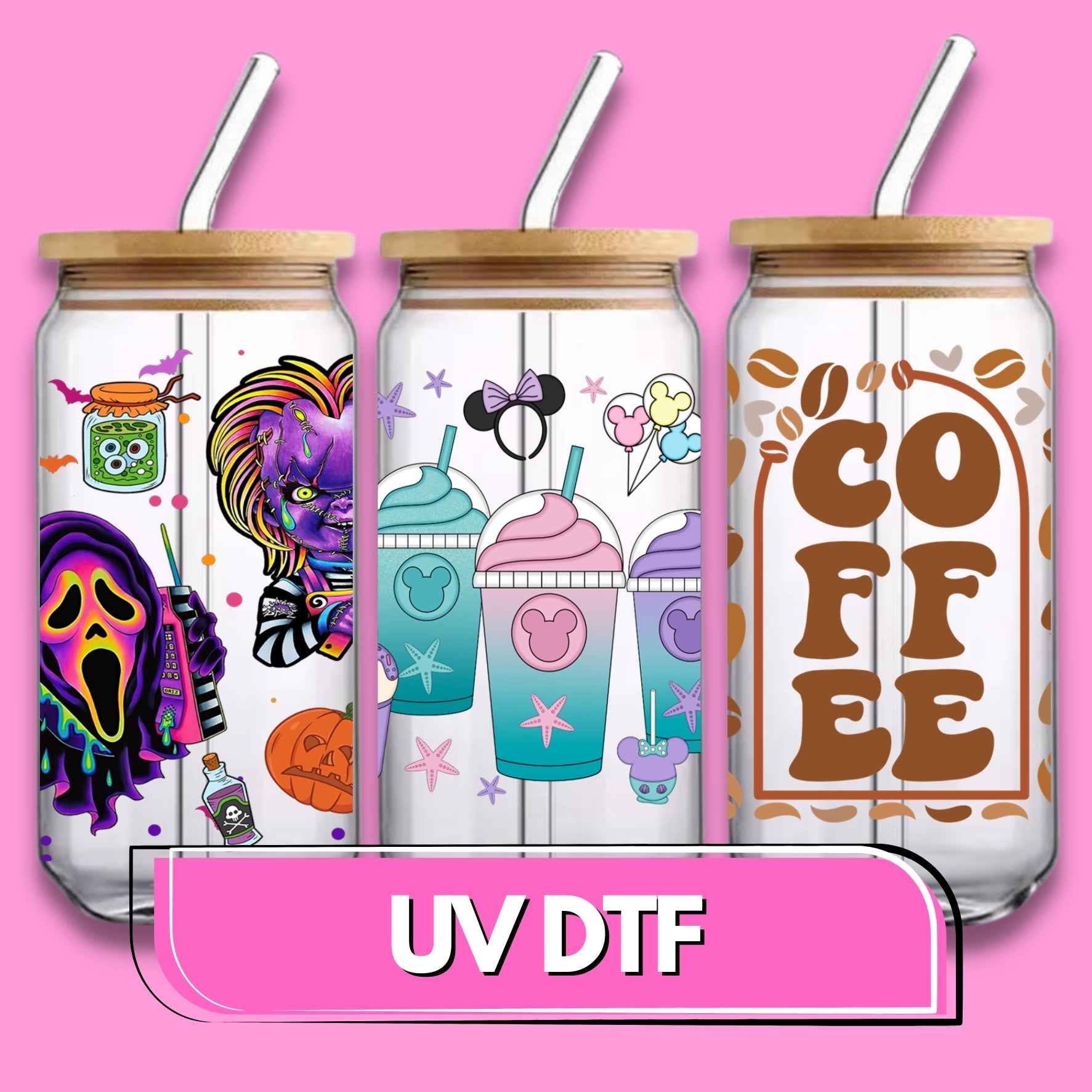 16oz Can UV DTF Prints | UK | Blanks Wholesale | Crafting – CraftyCupSupply