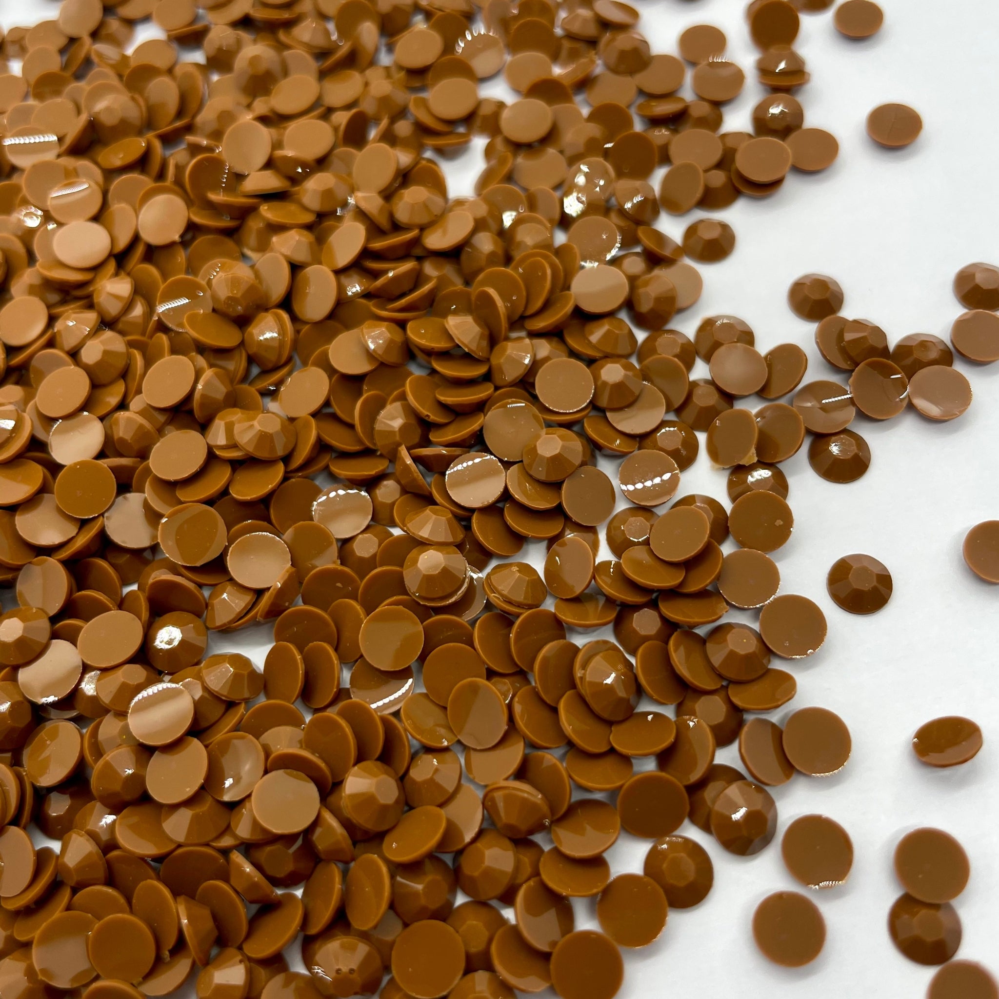 Brown Jelly 5mm (SS20) Solid Colour Rhinestones | UK Blanks ...