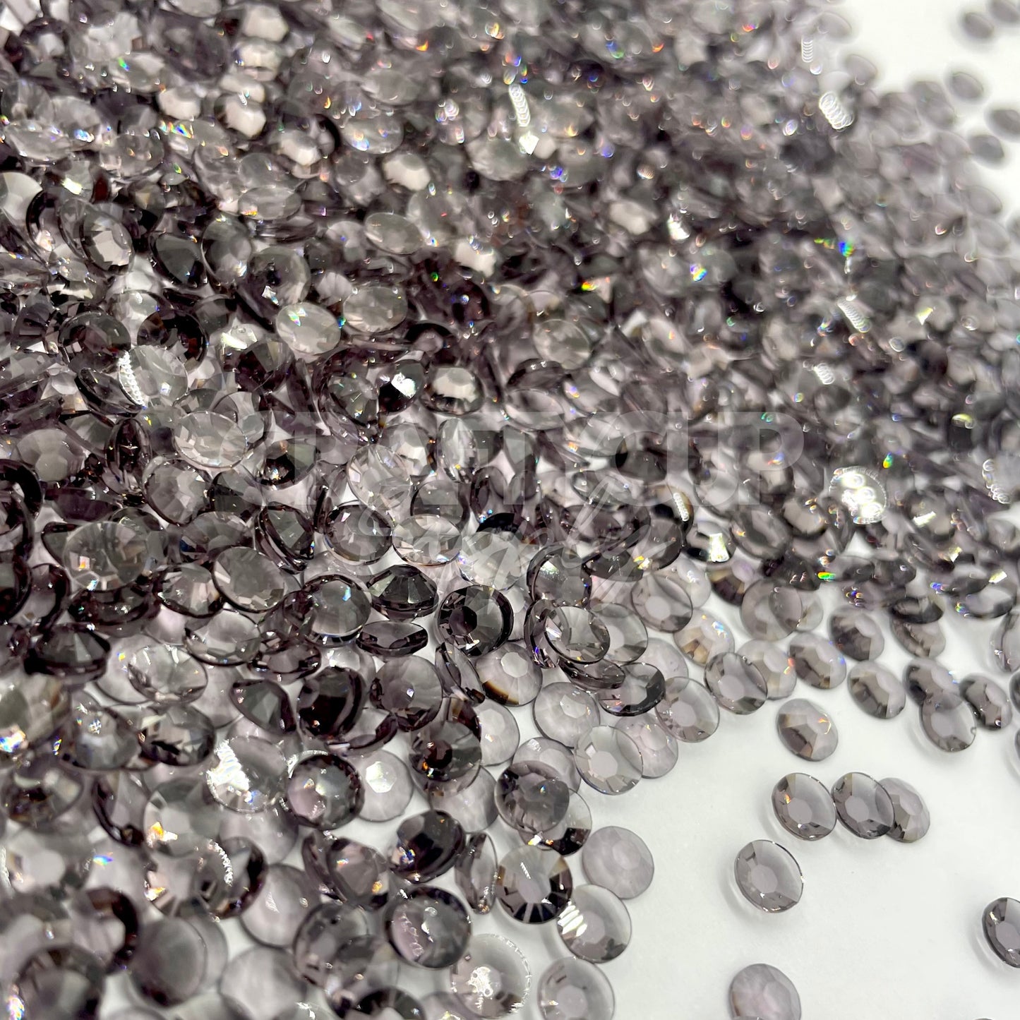 Dark Blue 5mm (SS20) Non Hot Fix Flat Back Rhinestones | UK ...