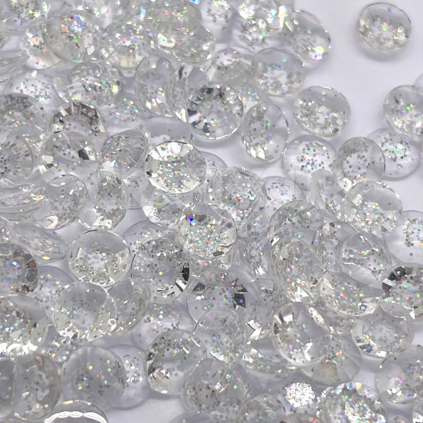 Starry Glitter Rhinestones | Flat Back | Resin | UK Wholesale ...