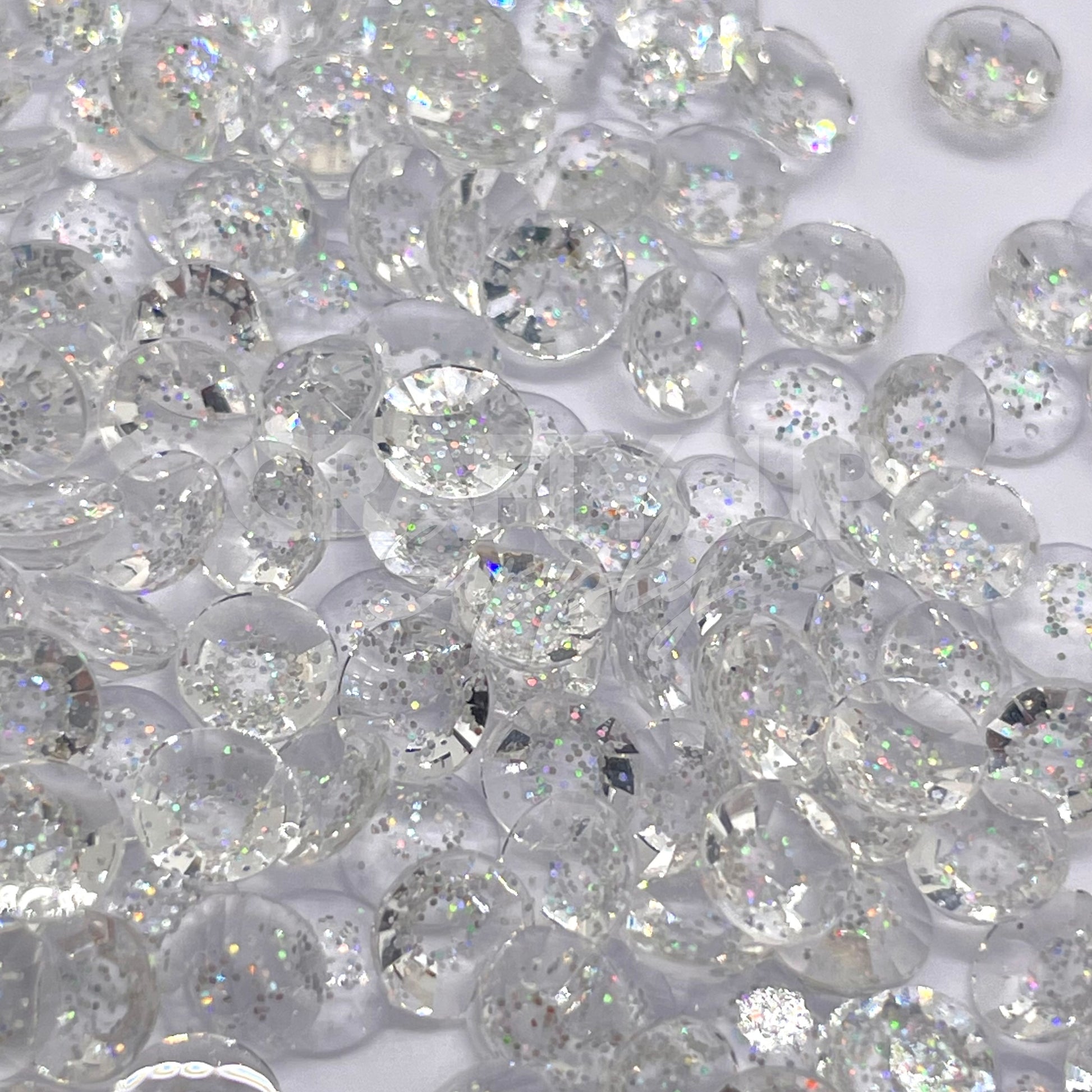 Starry Glitter Rhinestones | Flat Back | Resin | UK Wholesale ...