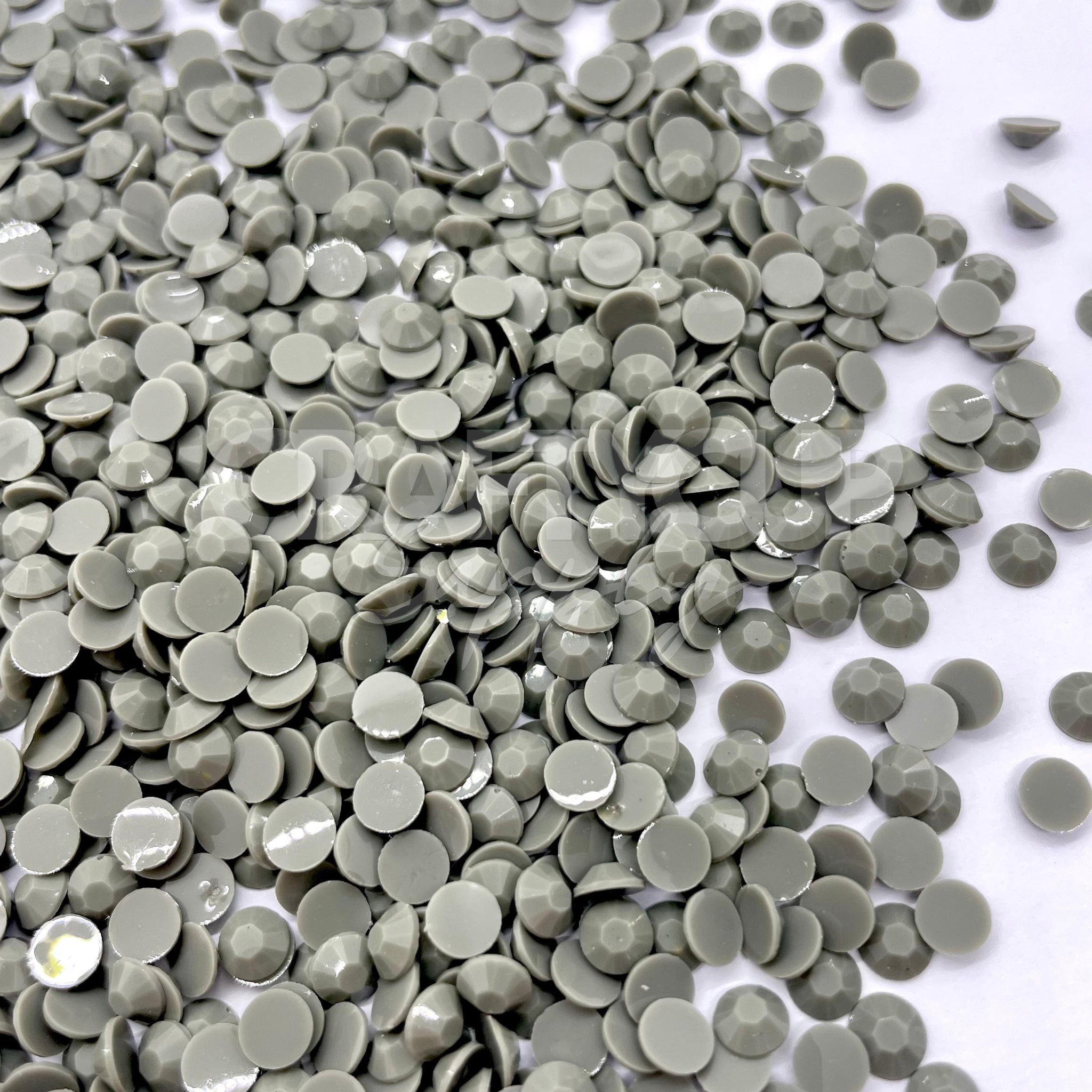 Grey Jelly 5mm (SS20) Solid Colour Rhinestones | UK Blanks ...