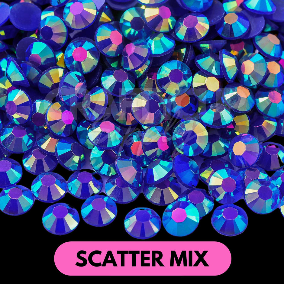 Scatter Mixes | Jelly | 28g | Rhinestone Supplier | Crafting Stones ...