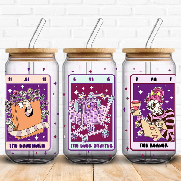 Tarot Reading Books | UV DTF Wrap | Transfers | 16oz – CraftyCupSupply