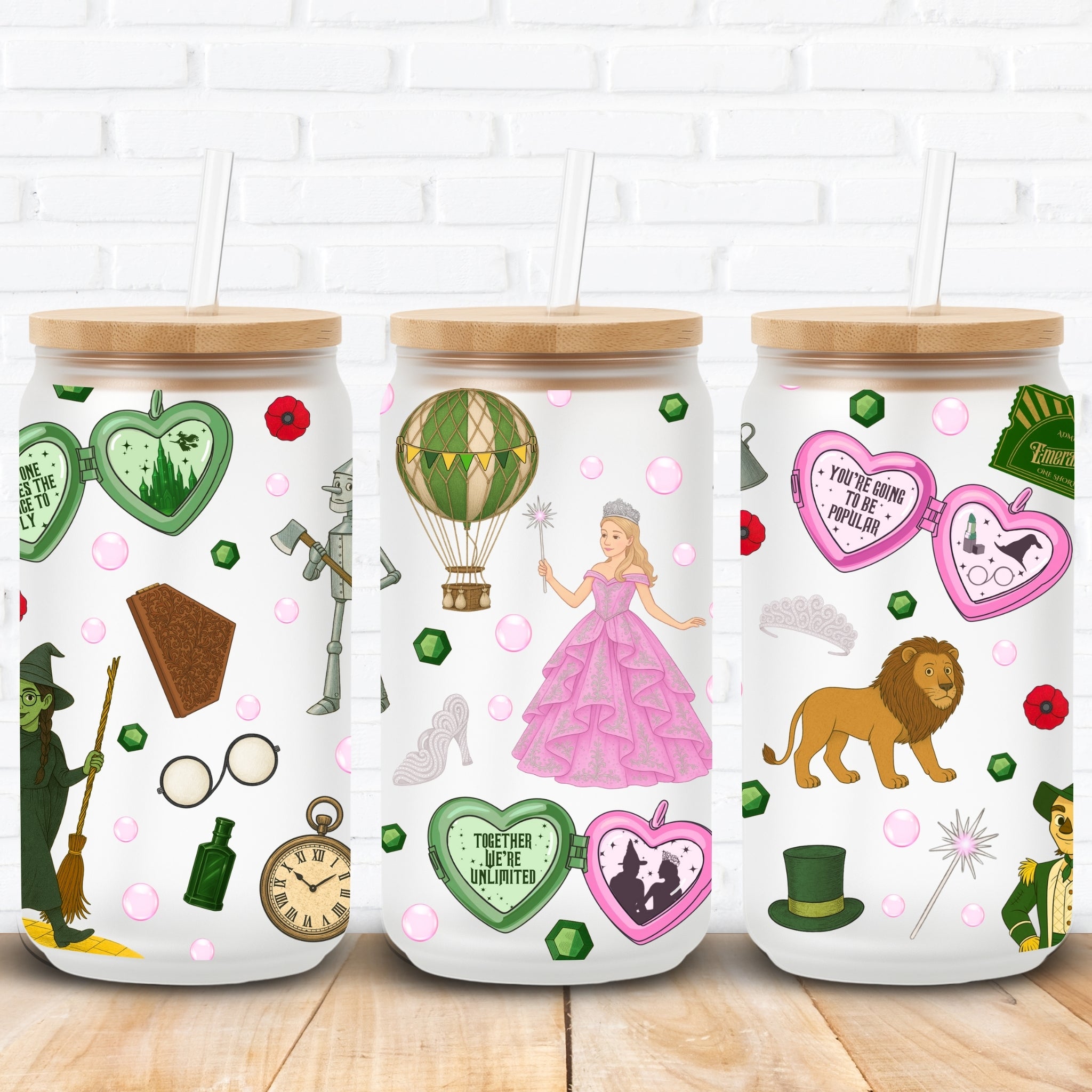 Wicked Inspired UV DTF Transfer Print | UV DTF Tumbler Wrap ...